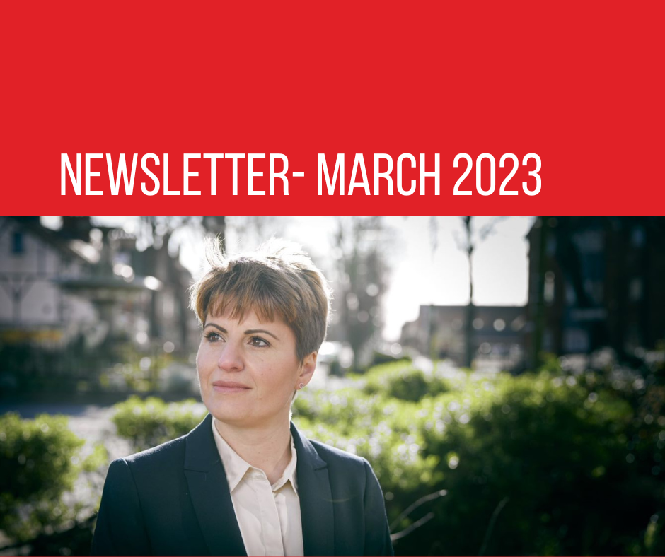 March 2023 Newsletter - Emma Hardy MP