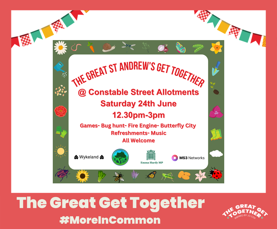 The Great Get Together is back! - Emma Hardy MP
